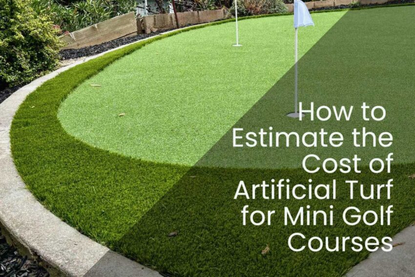 How to Calculate Mini Golf Course Artificial Turf Pricing